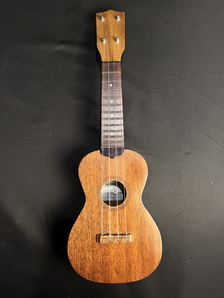 Supertone Soprano Ukulele Vintage 1920s All Mahogany - Golden Pickups LLC