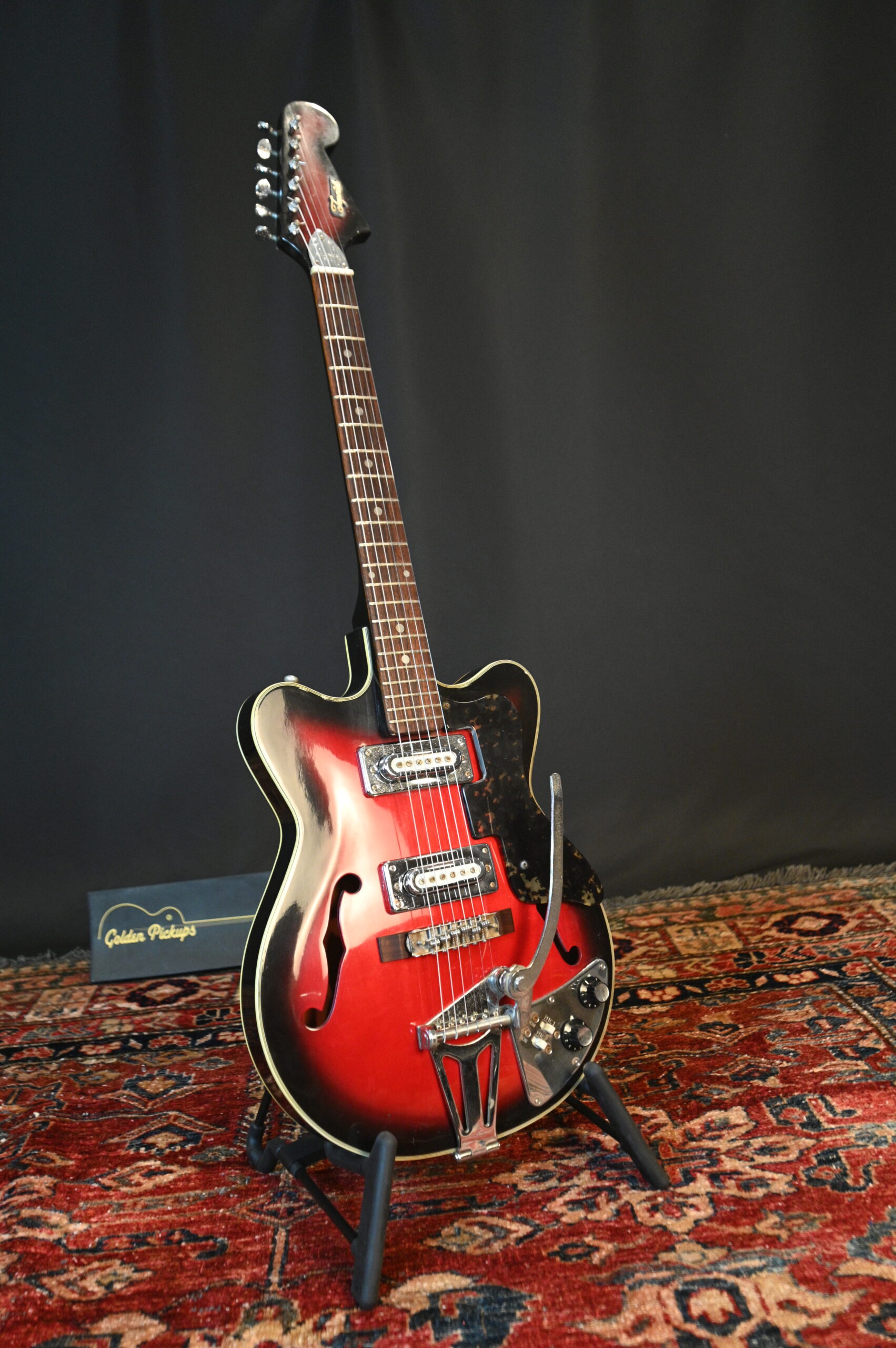 1960s Imperial Hollow Body Electric Guitar MIJ Japanese Very Good ...