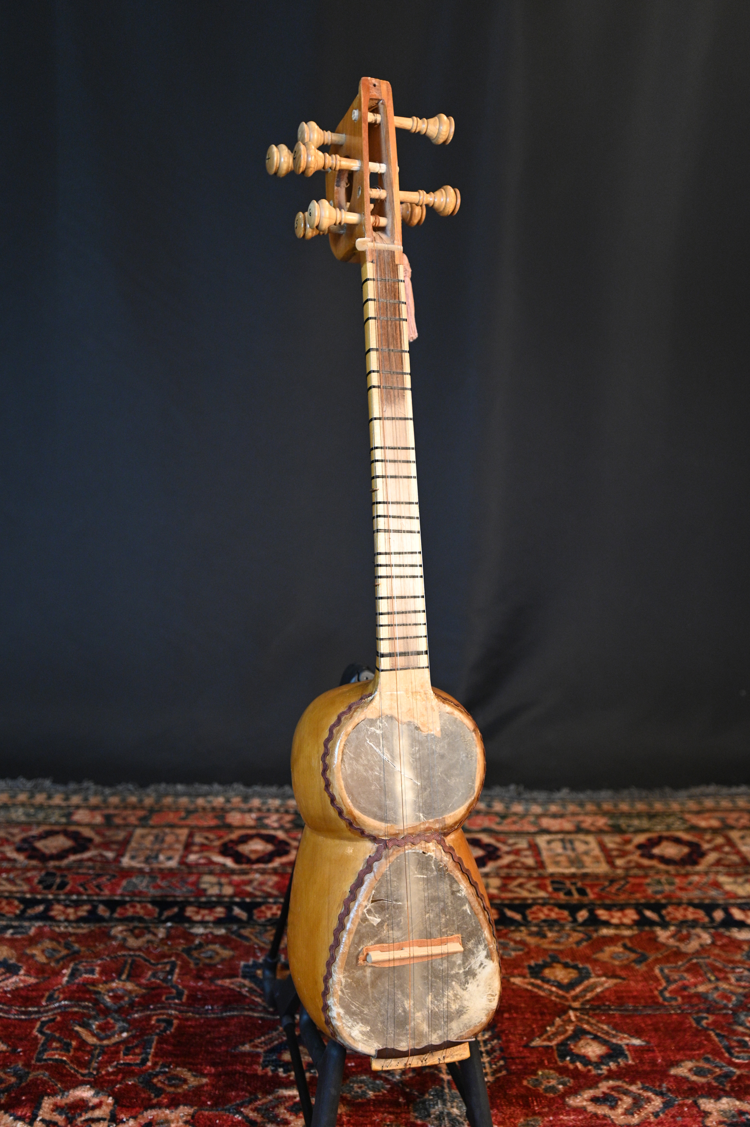 1960-70s Persian Azerbaijani Tār 8-Stringed Instrument Mulberrry Wood ...