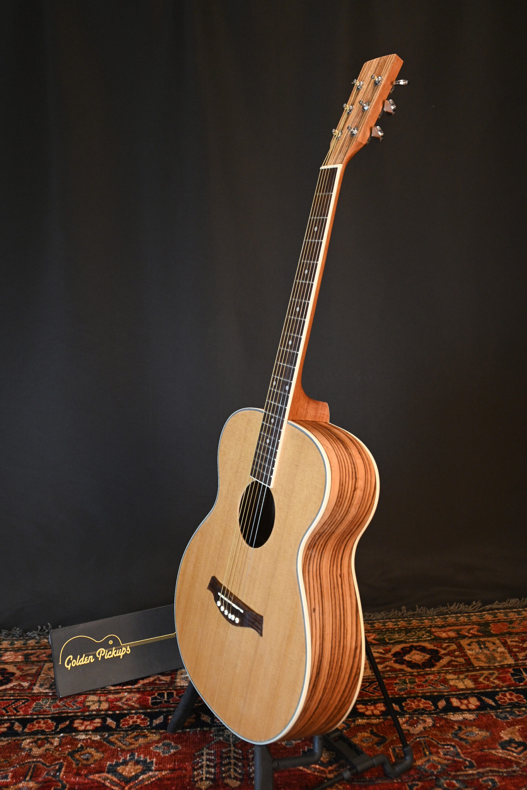 Unbranded Martin 000 Style Zebrawood Acoustic Guitar (Excellent ...