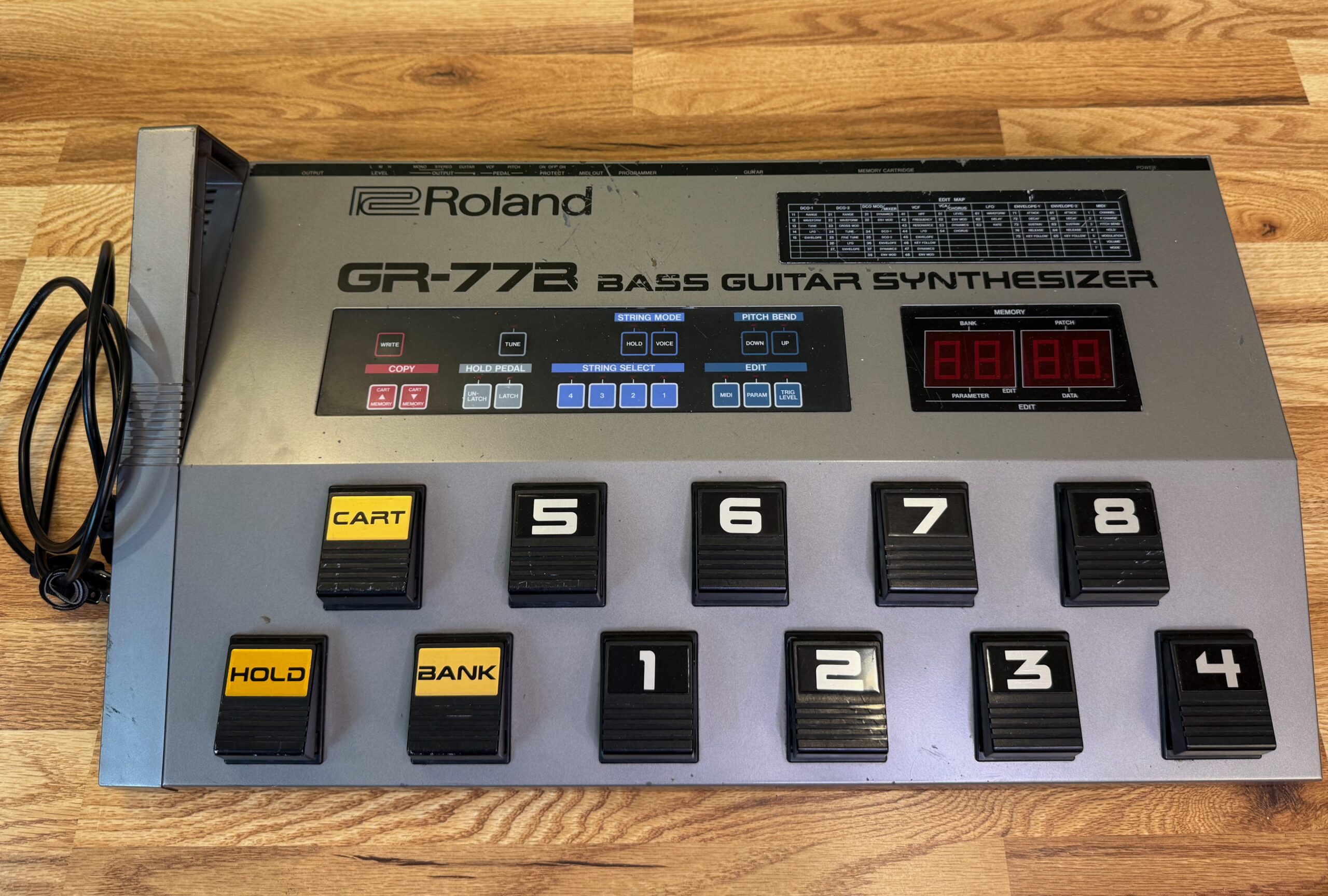 Roland GR-77B Synthesizer Synth Pedal Module - Golden Pickups LLC