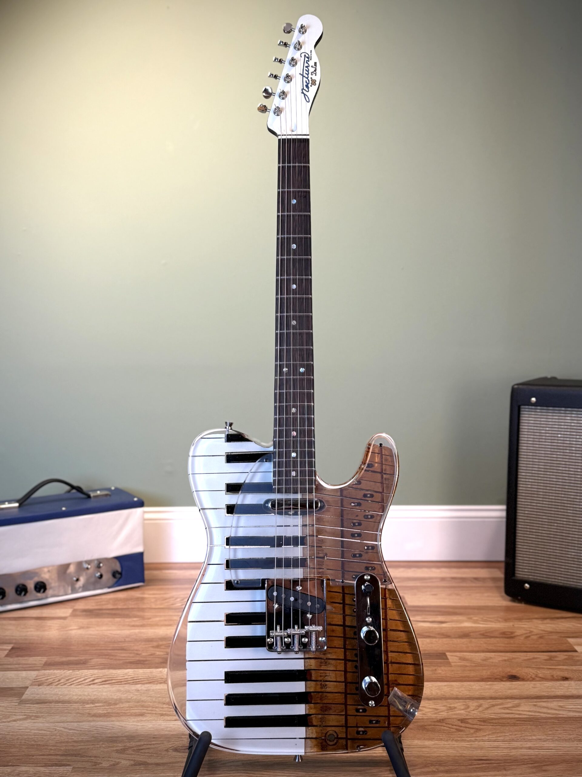 Nocturne Guitars 88 Deluxe Resin Piano Electric Guitar | 2025 US Made ...