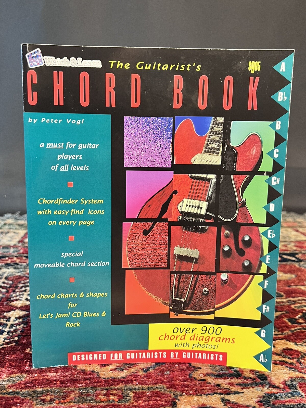 NEW: Guitarist's Chord Book by Peter Vogl (2000, Trade Paperback ...